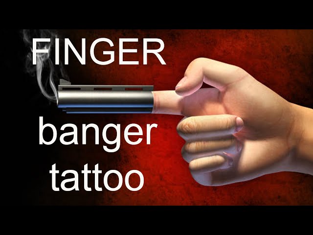 Finger Banger Tattoos
