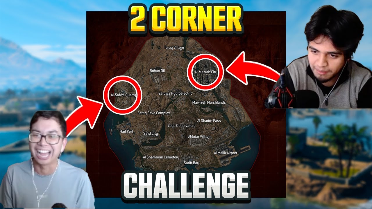 The 2 CORNER CHALLENGE on Warzone 2 Al Mazrah! - YouTube