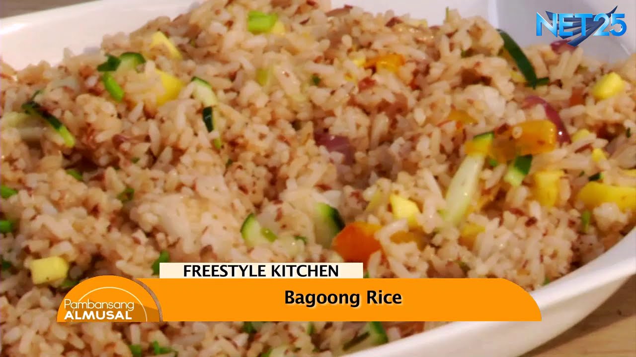 Freestyle Kitchen : Bagoong rice - YouTube