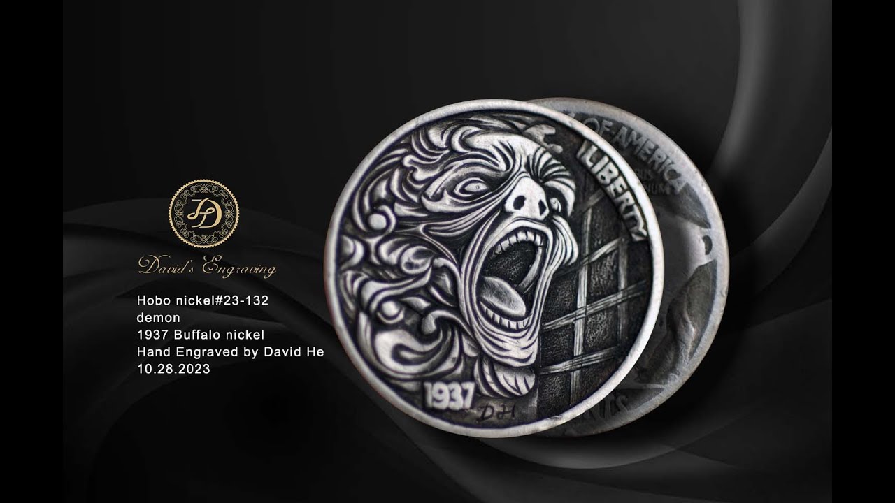 #Hobonickel #23-132/demon/1937 buffalo nickel - YouTube