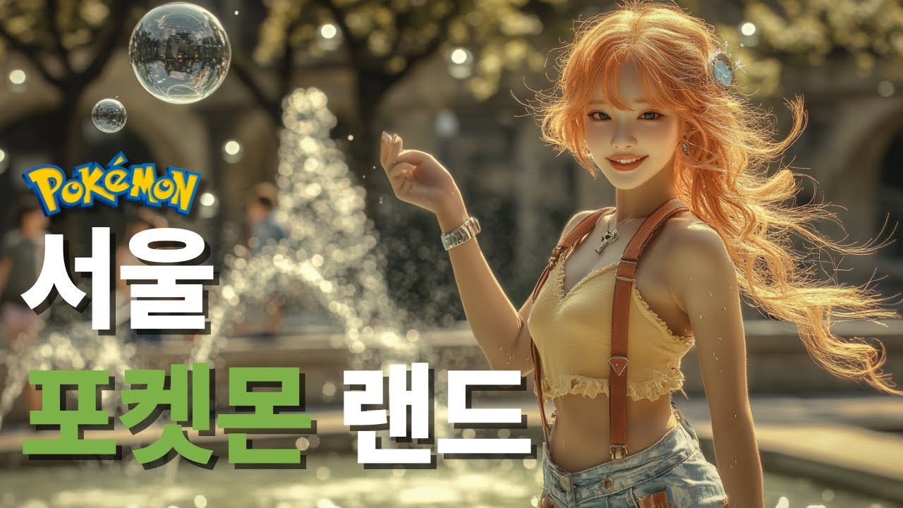 포켓몬 놀이공원이 서울에 생긴다면? Seoul Pokémon Amusement Park - YouTube