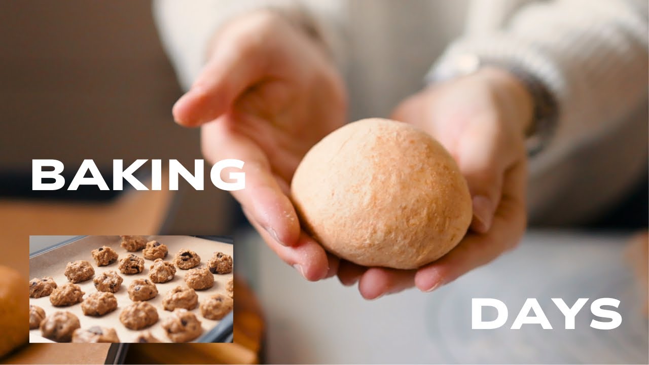 Can I Handle This Baking Marathon? Cookies, Buns, and Bread 🥖 - YouTube