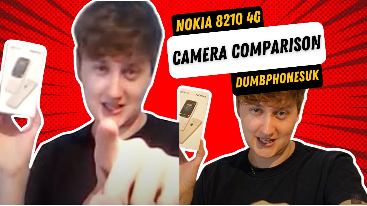 📸 NOKIA 8210 4G It HAS A CAMERA?! iPhone X Camera Comparison! || Nokia 8210 4G Dumbphone - YouTube