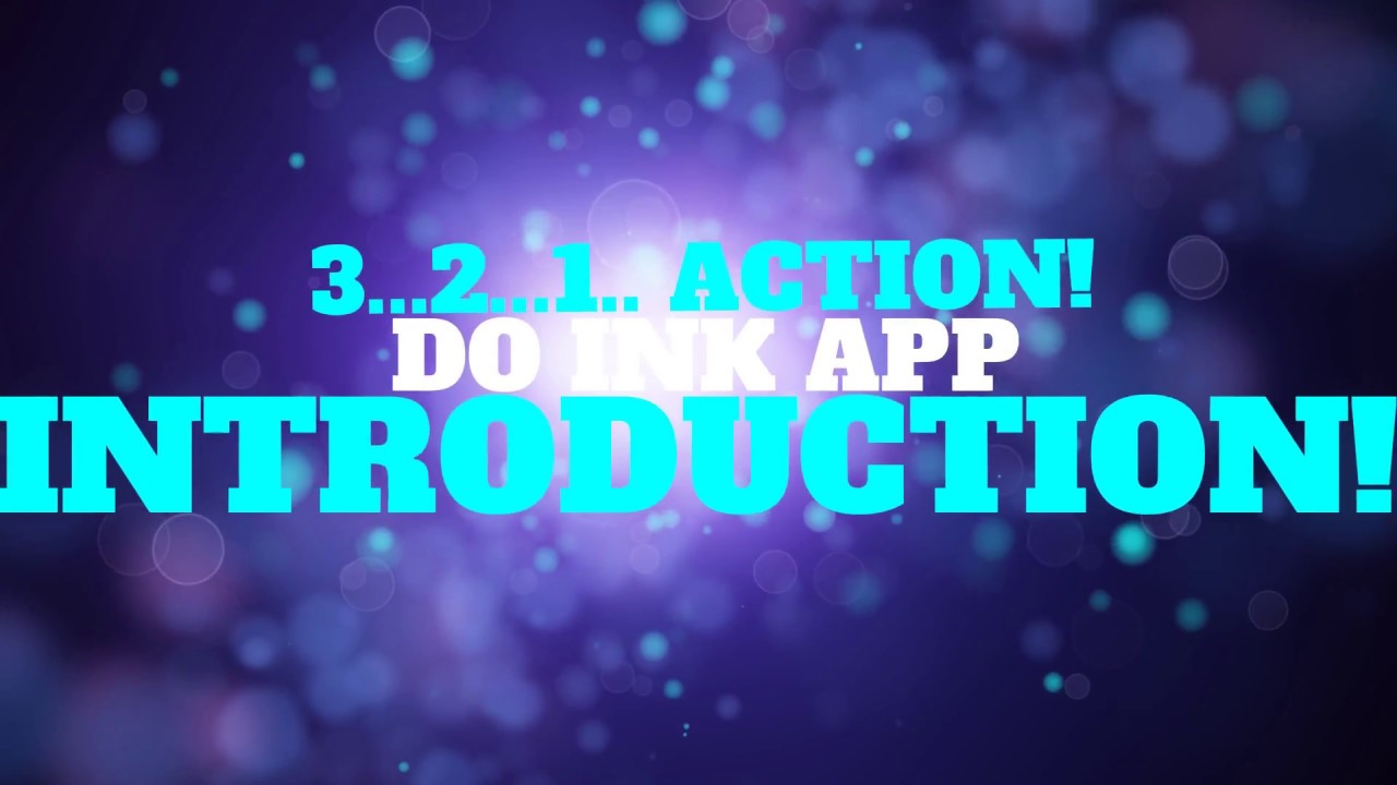 DO INK App Tutorial Introduction to Green Screen - YouTube