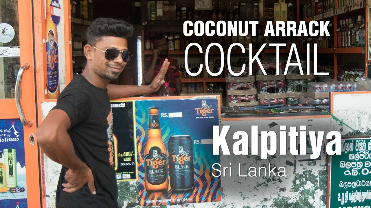Making A Coconut Arrack Cocktail | Kalpitiya, Sri Lanka - YouTube