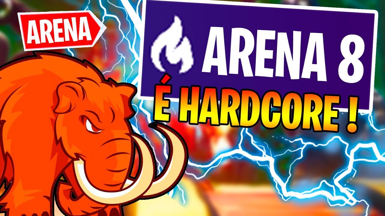 ARENA 8 DO FORTNITE É HARDCORE - YouTube