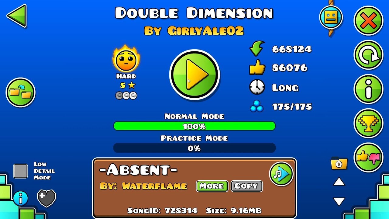 GD Double Dimension (both routes) - YouTube