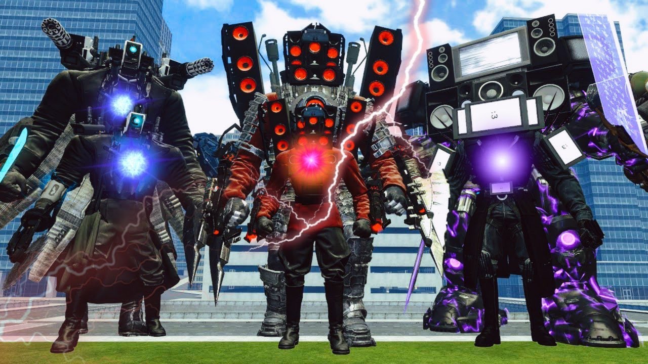 EVOLUTION OF MULTIVERSE TITAN CAMERAMAN, SPEAKER MAN AND TV MAN ...