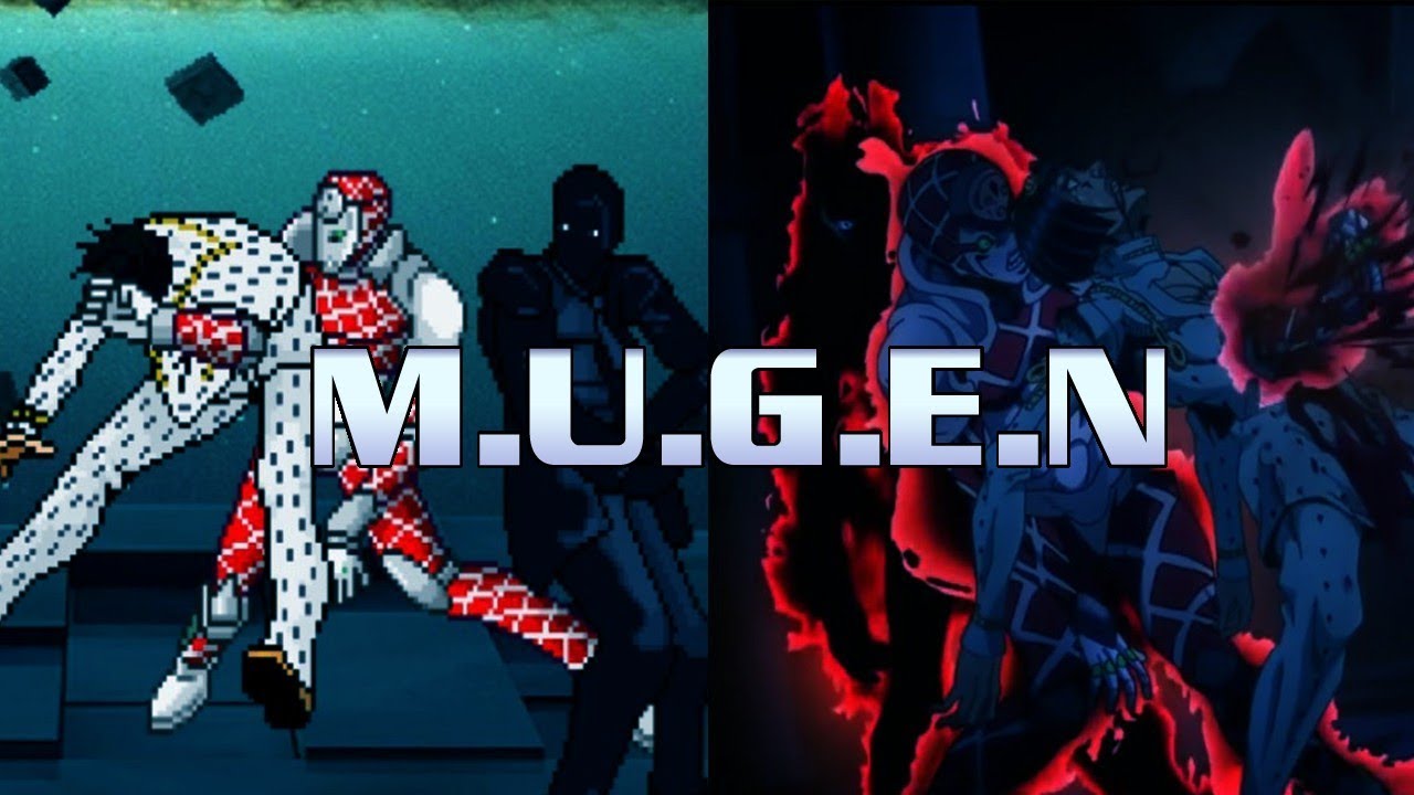 Bruno Bucciarati vs King Crimson but remade in MUGEN - YouTube