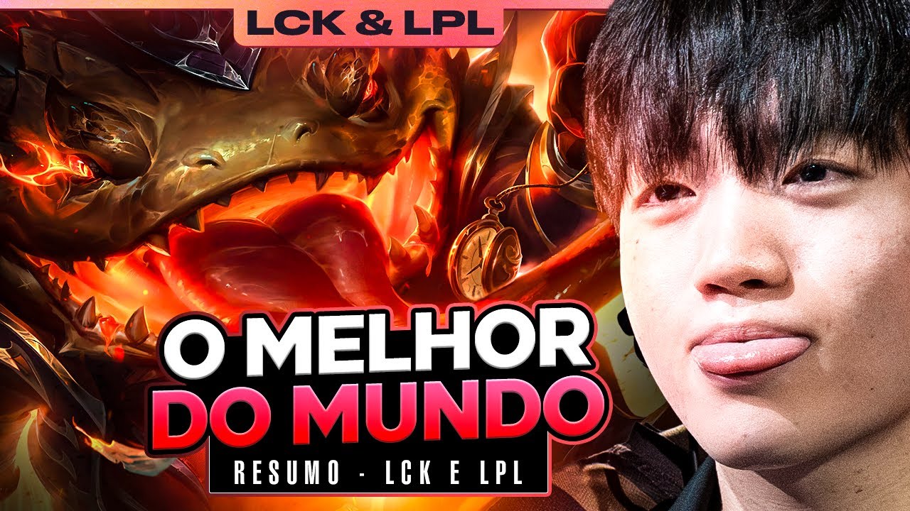 KERIA É O MELHOR JOGADOR DO MUNDO - T1 vs BRO - ILHA DAS LENDAS LCK & LPL 24 - YouTube