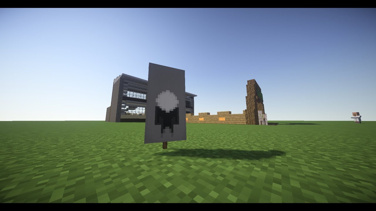 How To Make A Slenderman Banner in Minecraft! - YouTube
