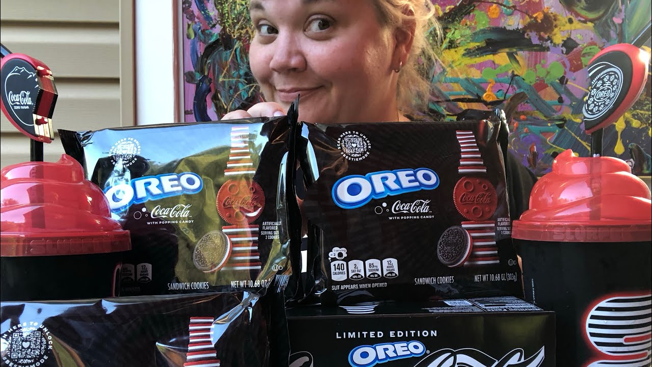 NEW Overloaded Limited Edition Oreo Coca-Cola Cookies, Soda, and ...