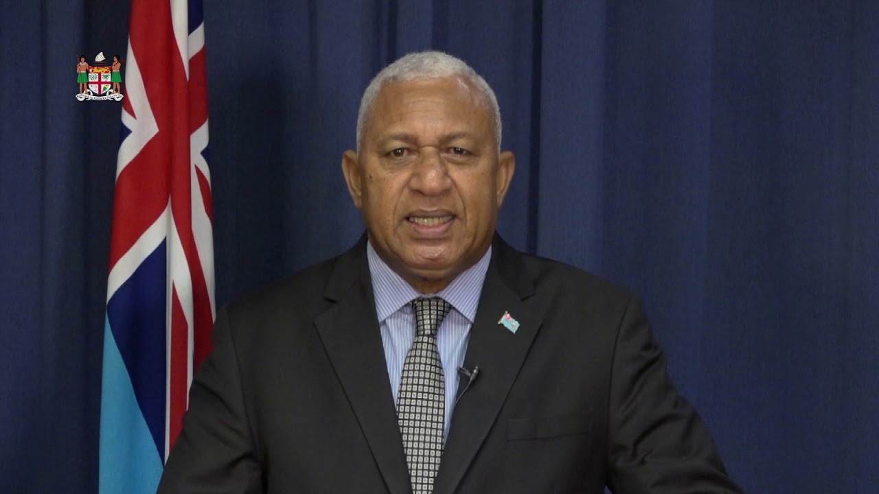 Fiji PM Frank Bainimarama receives Sustainable Development Leadership ...