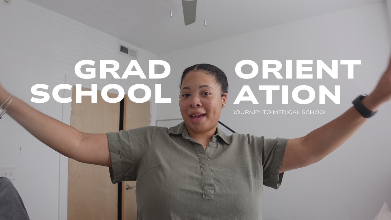 Grad School Vlog | Orientation - YouTube