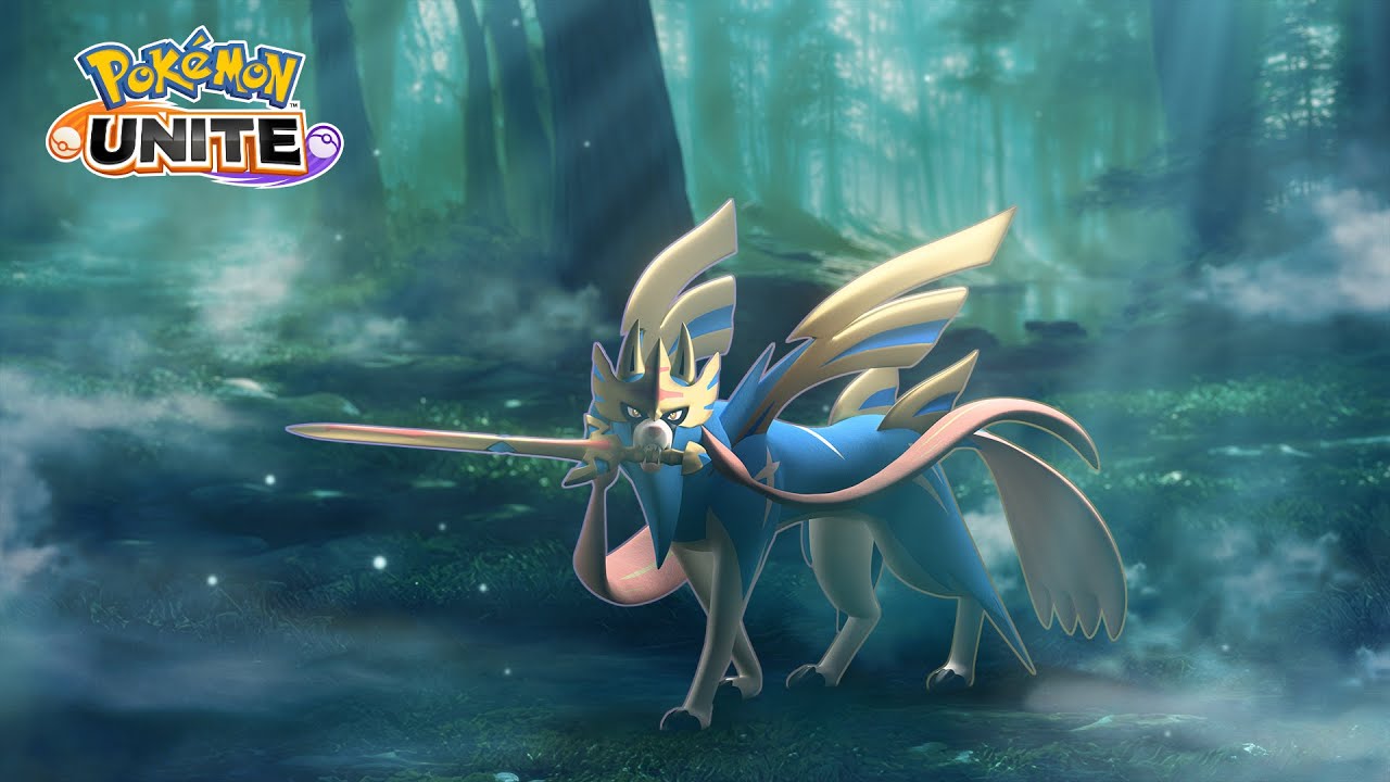 Pokémon UNITE - De Legendarische Pokémon Zacian mengt zich in de strijd ...