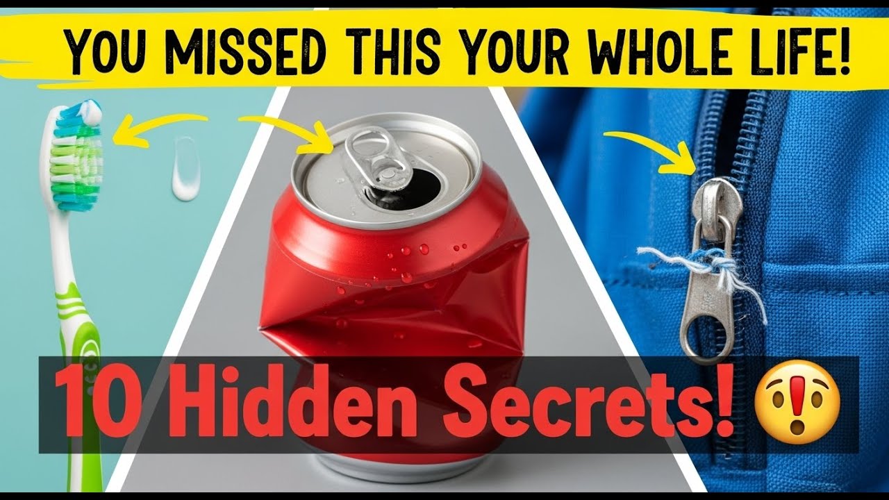 “10 Everyday Objects Hiding Secrets You NEVER Noticed! 😱” - YouTube