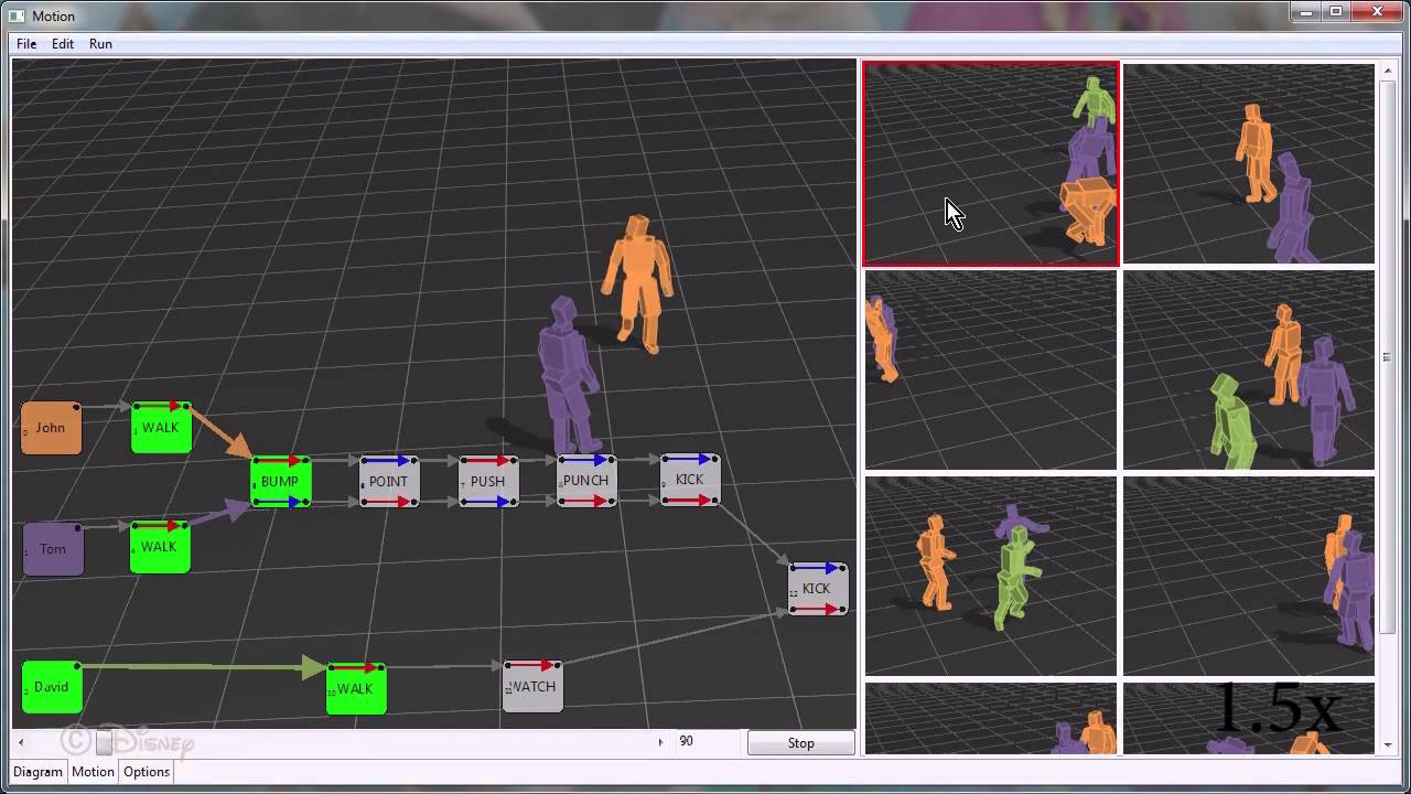 Generating and Ranking Diverse Multi-Character Interactions - YouTube
