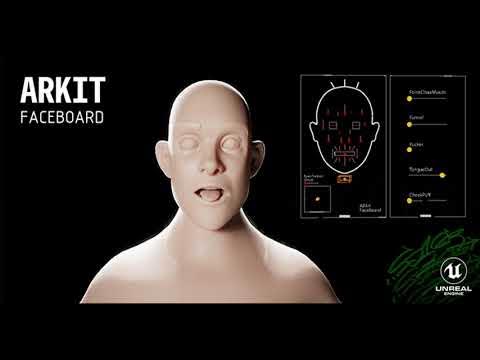 ARKit Faceboard in Unreal engine 5 - Simple User Guide - YouTube