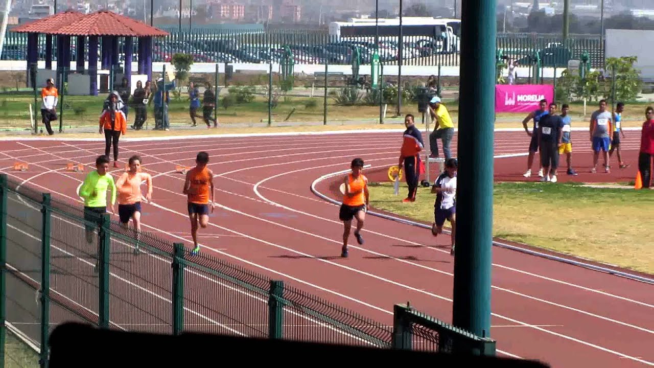 FINAL INFANTIL 100 mts. (CAT.2003) Estatal Michoacán 2016 - YouTube
