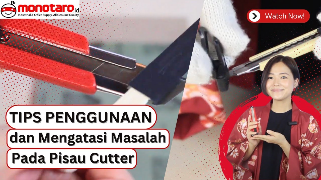 Tips Penggunaan dan Mengatasi Masalah Pada Pisau Cutter - YouTube