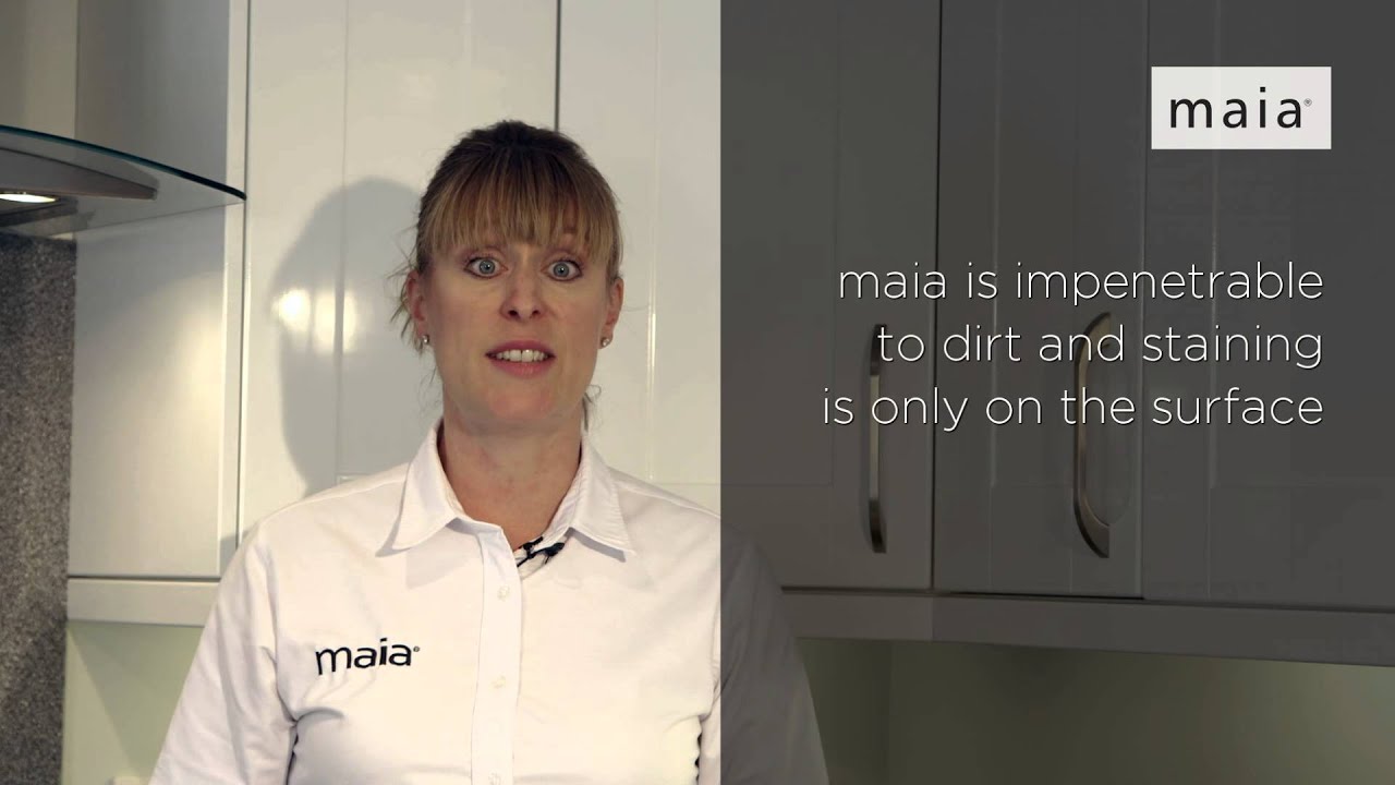 Maia Worktops Care, Maintenance and Refurbishment - YouTube