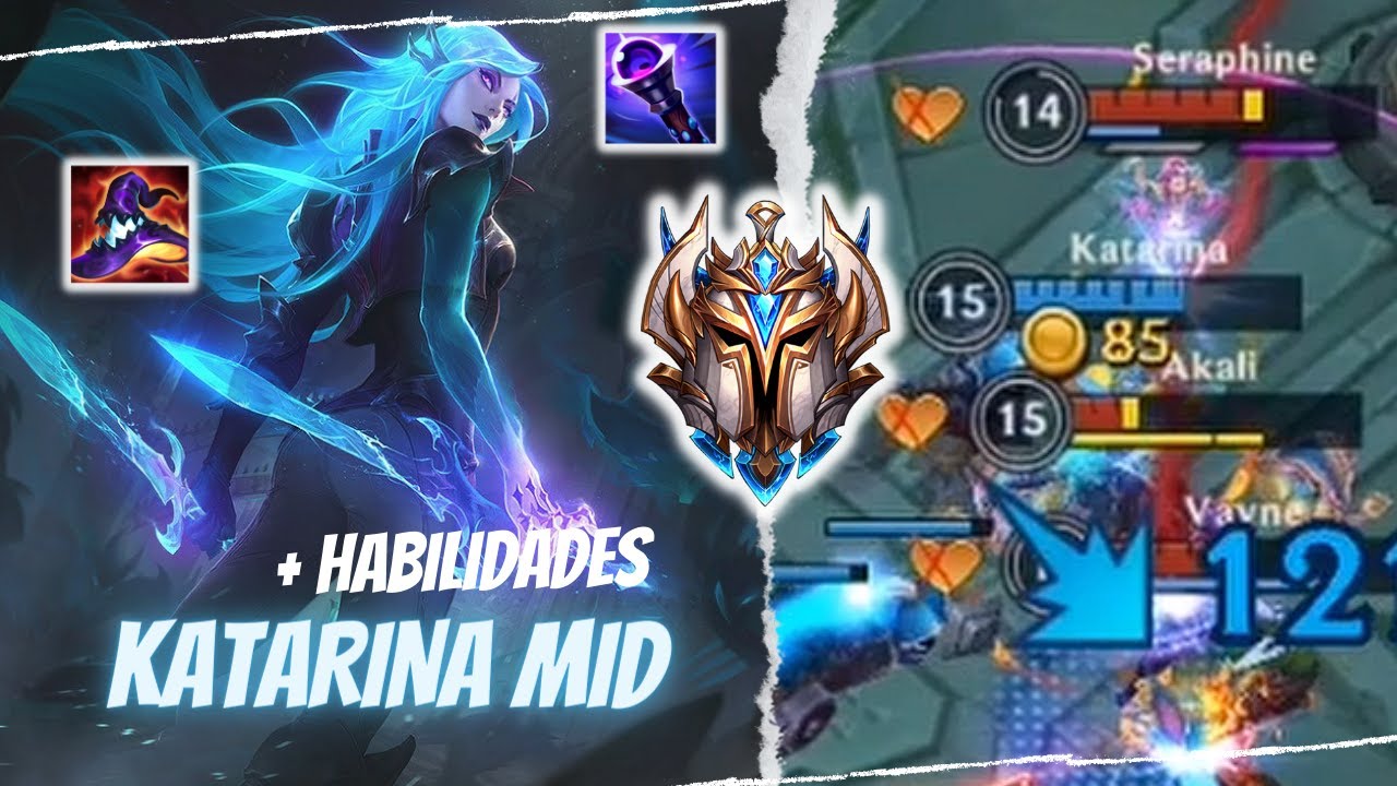 KATARINA MID Build | MINI GUÍA | Road To Challenger | League Of Legends ...