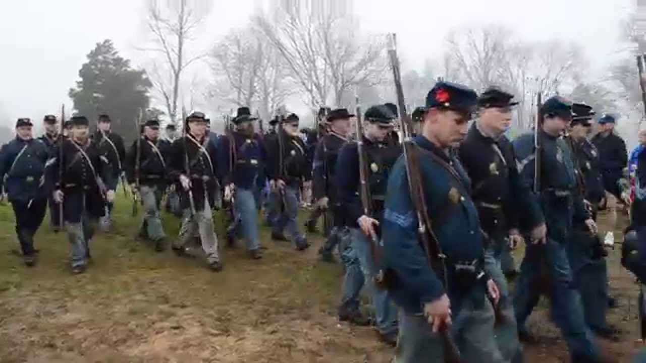 Union Soldiers, Appomattox 150th, April 9 2015 - YouTube