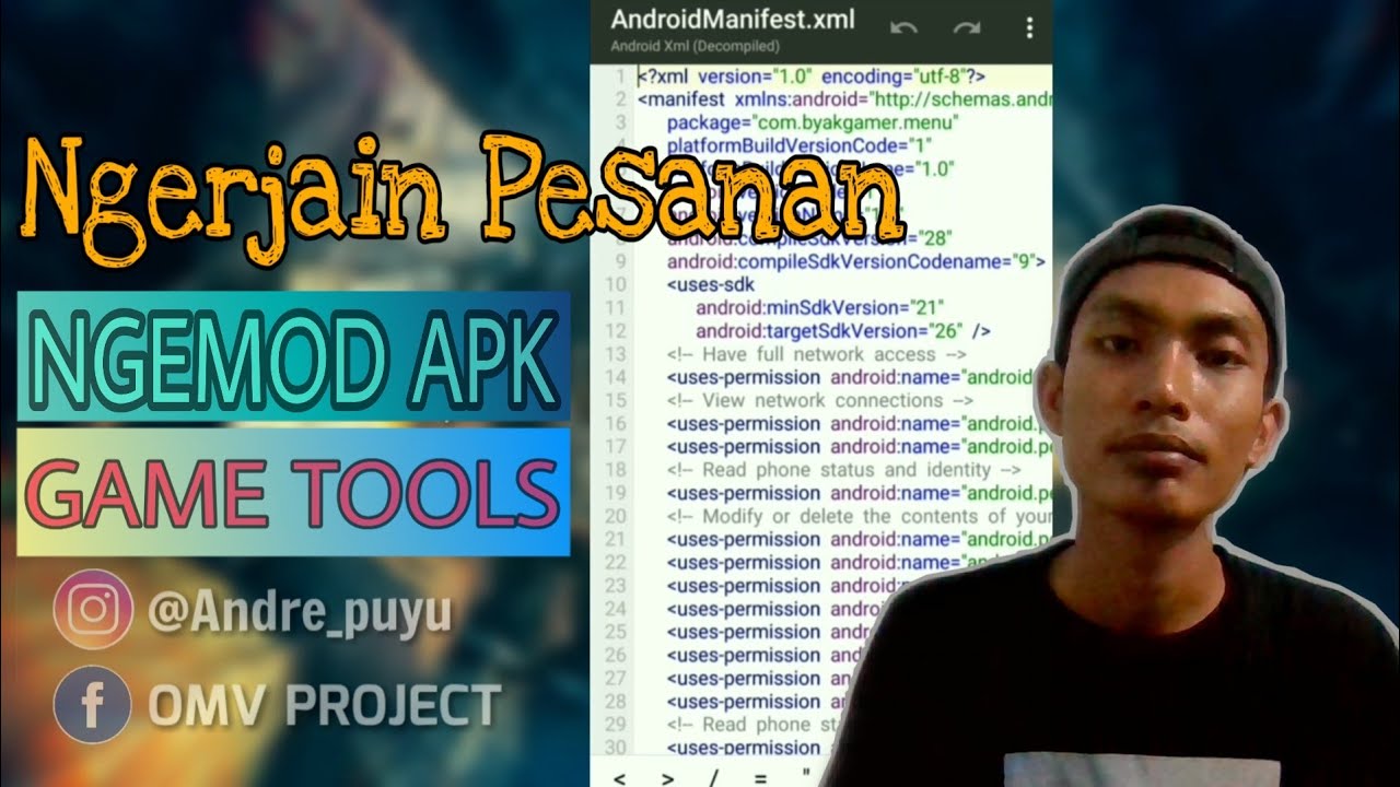 BELAJAR MOD APLIKASI - Ngerjain Pesenan Buat MOD APK Game Tools - YouTube