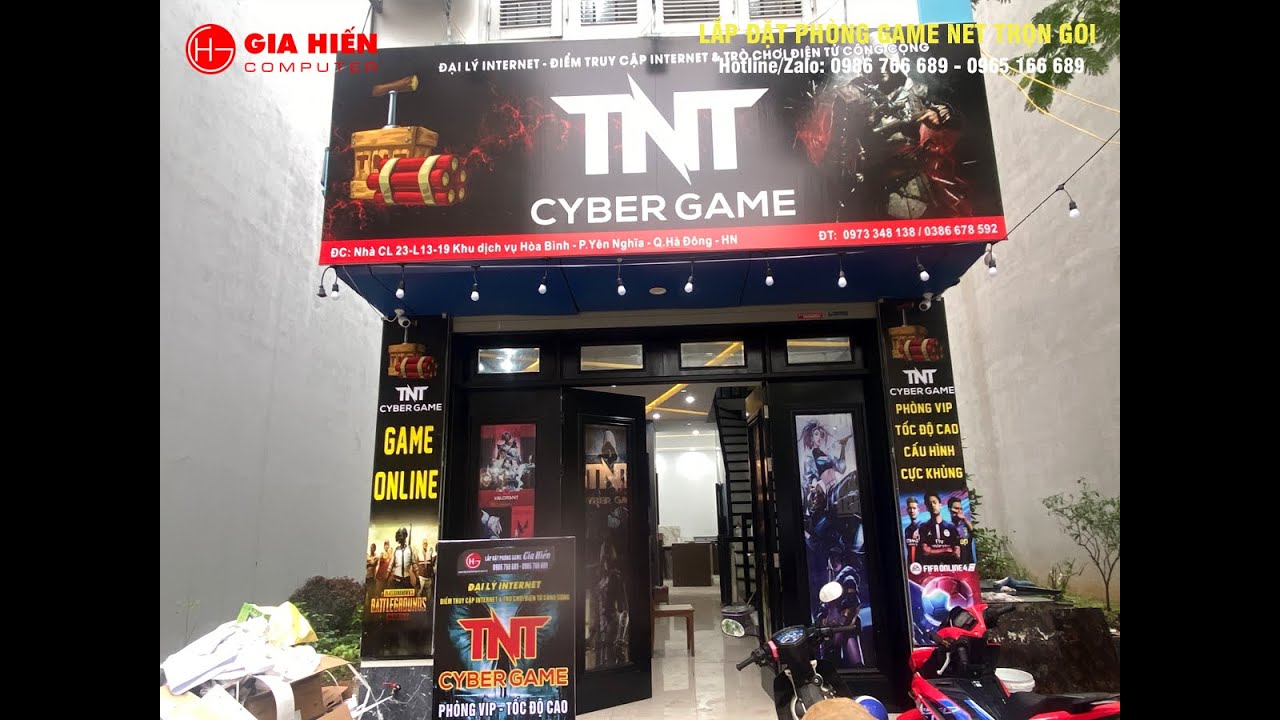 Dự án lắp đặt Cyber game mini TNT Cyber Game - Hà Đông, Hà Nội | Gia ...