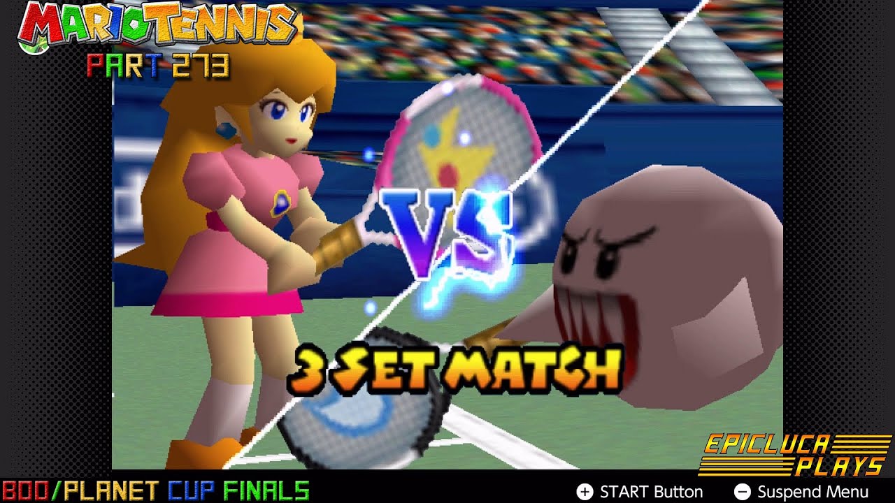Mario Tennis Part 273 - Boo/Rainbow Cup Finals (N64 Online) | EpicLuca ...