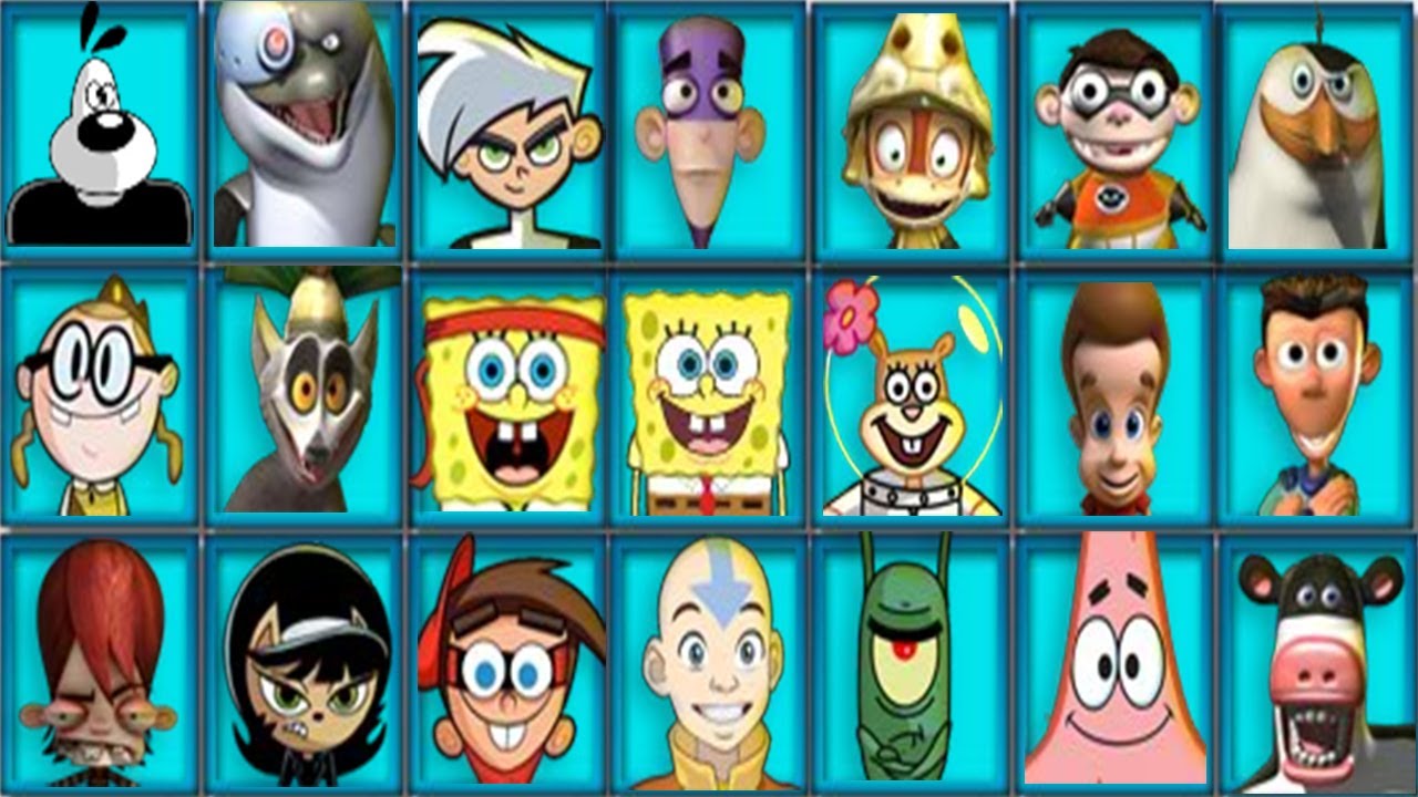 Super Brawl Fall Tournament - RICO vs Spongebob Squarepants Danny Phantom Otis Bessie Dr ...