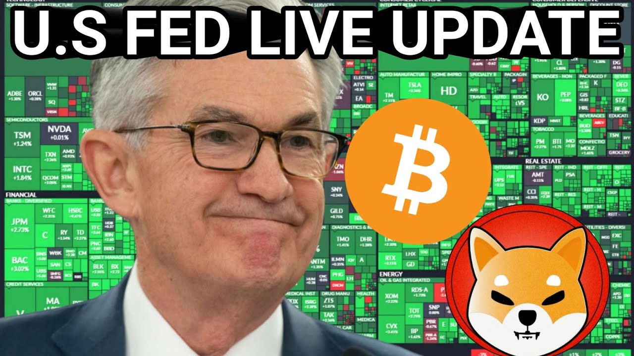 U.S FED LIVE UPDATE 📺 BITCOIN BIG URGENT UPDATE. SHIBA INU COIN NEWS ...