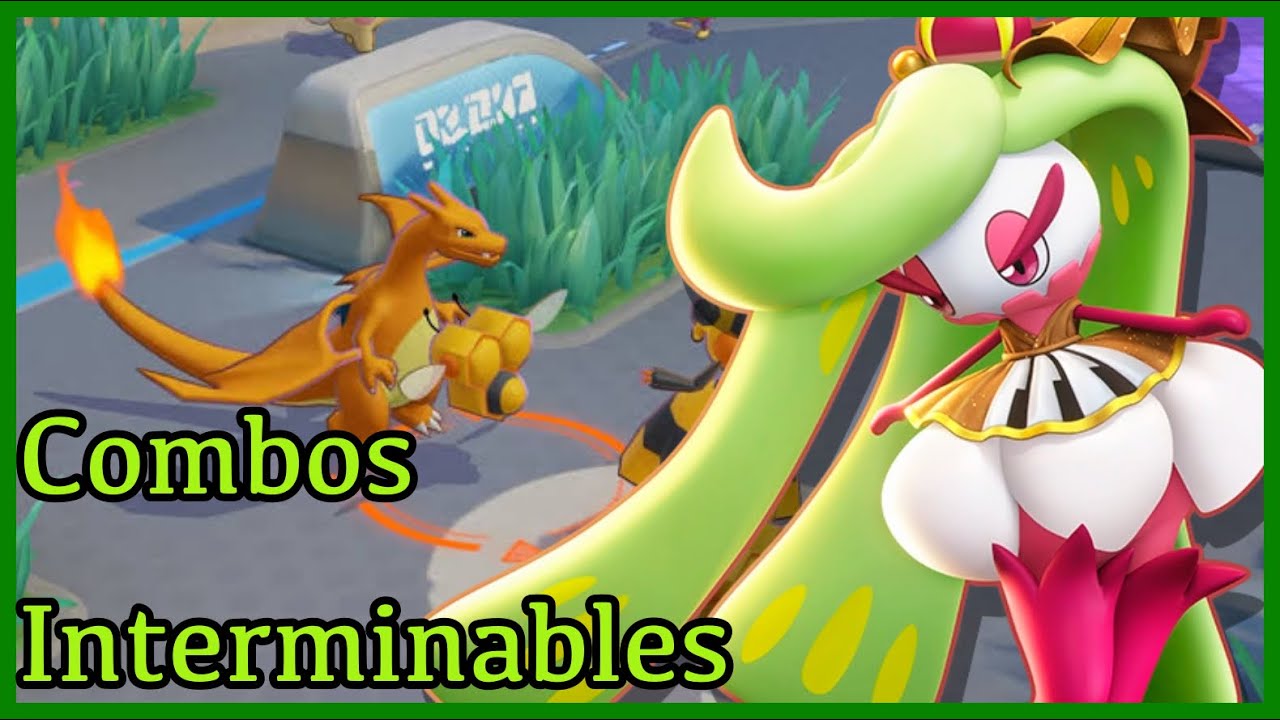 Pokemon Unite | Tsereena el pokemon Bayonetta - YouTube