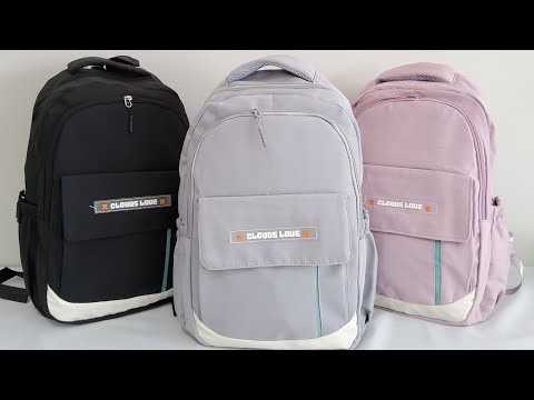 Tas Ransel Sekolah Model Korea Backpack Anak SD SMP SMA Remaja ABG Kuliah