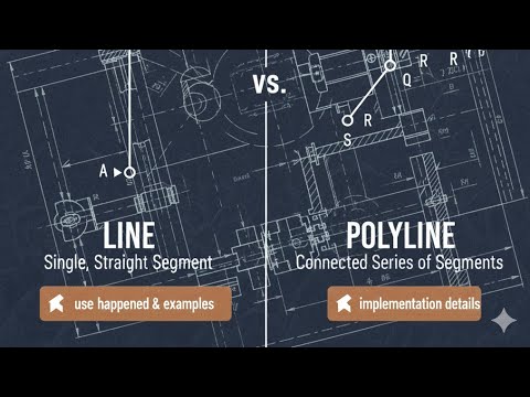 HOW TO USE LINE AND POLYLINE IN AUTOCAD | AUTOCAD | BEGINNER TO PRO ...