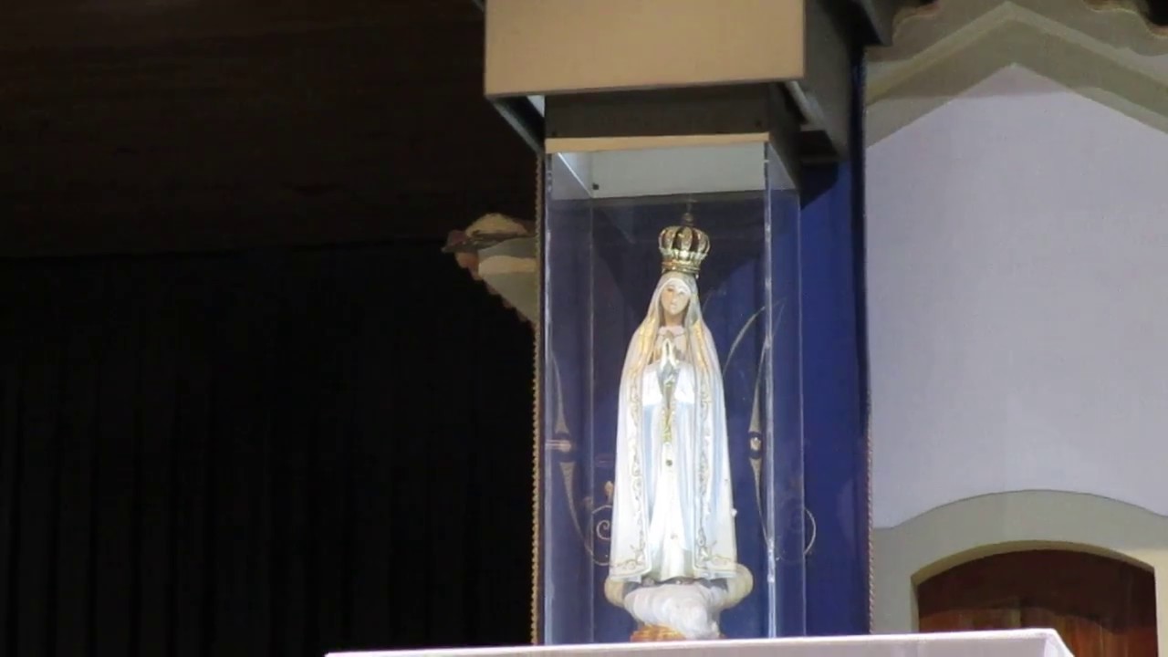 20 01 2017 Our Lady of Fatima at the Apparition chapel Fatima Portugal ...