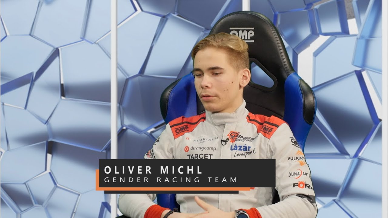 A stúdióban Oliver Michl, az osztrák-magyar formulaautós - YouTube