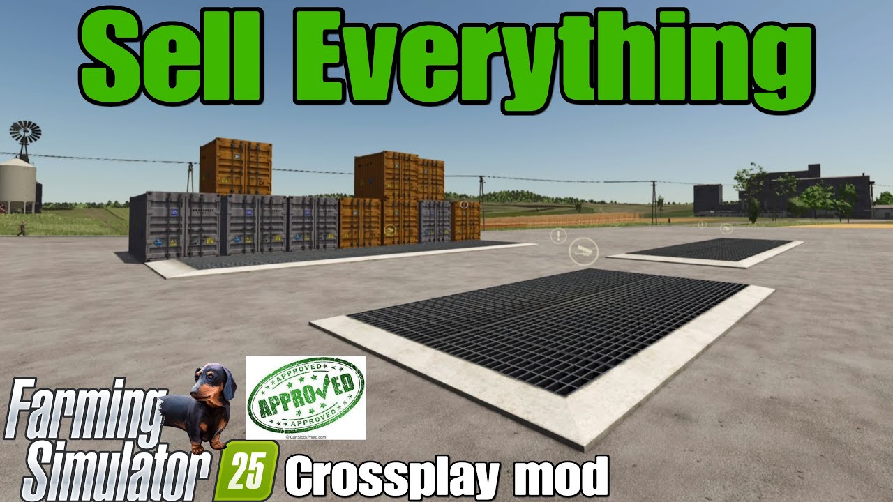 Sell Everything / FS25 crossplay mod - YouTube