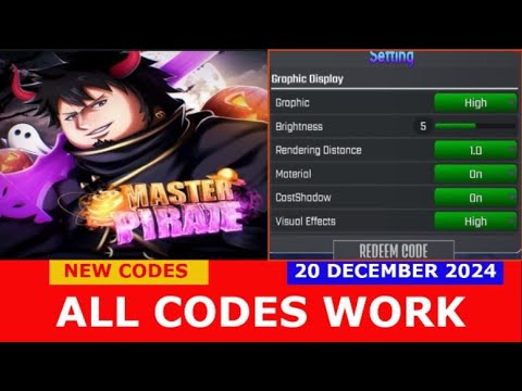 *NEW CODES* [🎃UPDATE Ope Ope ] Master Pirate ROBLOX | ALL CODES ...