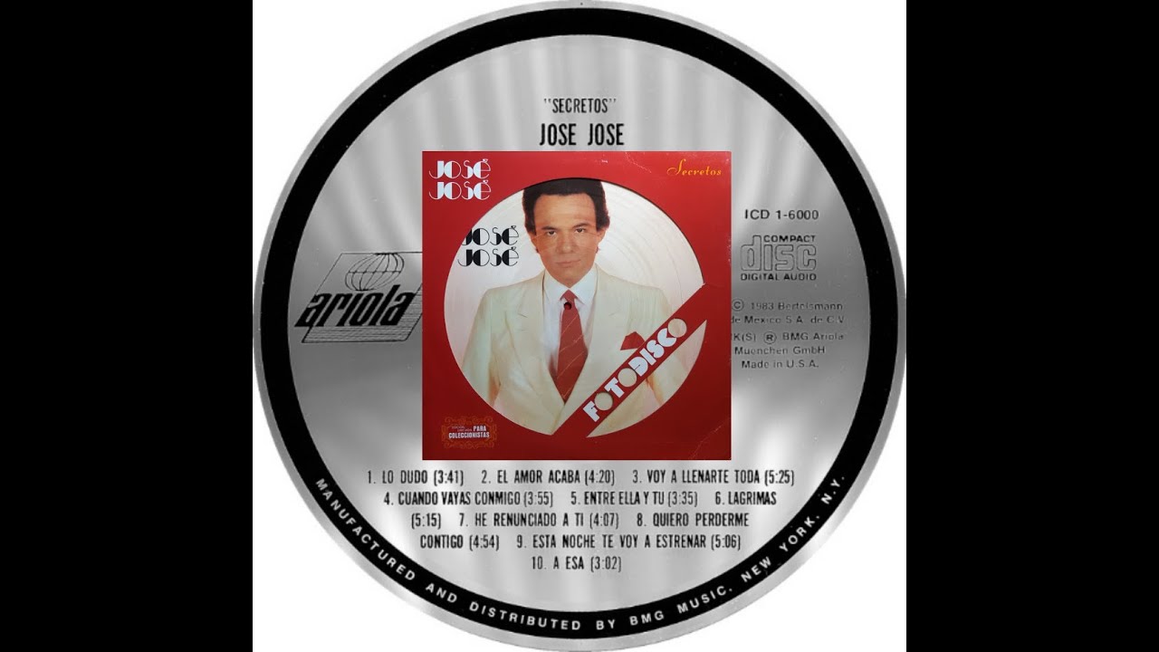 José José - Lo Dudo 1983 México - YouTube