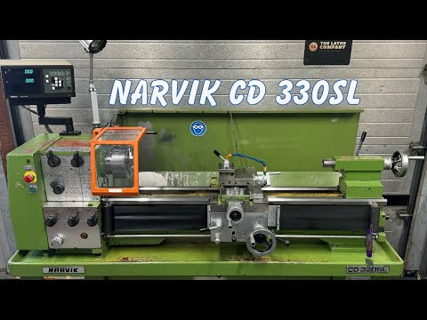 Narvik CD 330SL (Harrison M300) Mitutoyo Lathe Svarv Drehmaschine Tour ...