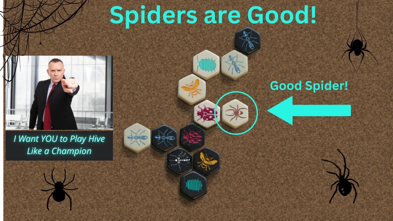 Spiders are Good! - An example from a top Hive player - YouTube