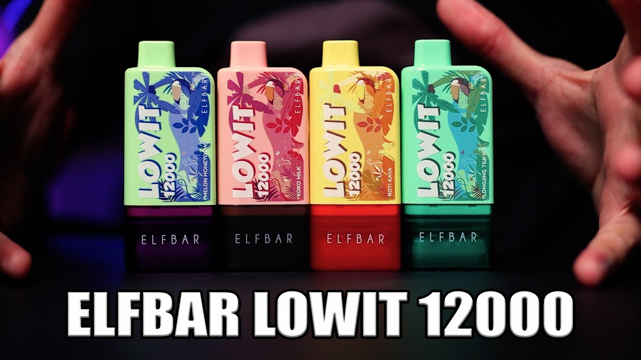 ELFBAR LOWIT 12K PUFFS - YouTube