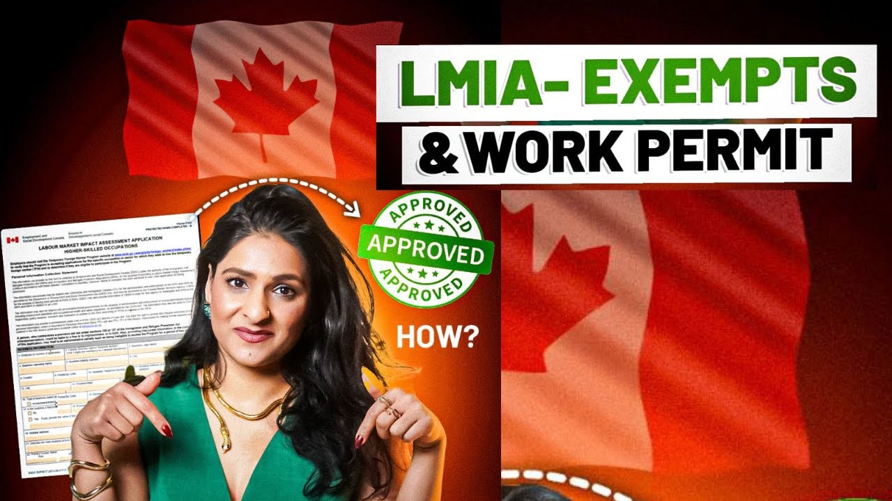 LMIA exempts and work permit - YouTube