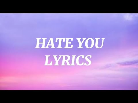 Hate you (lyrics) - Joen Jungkook BTS - YouTube