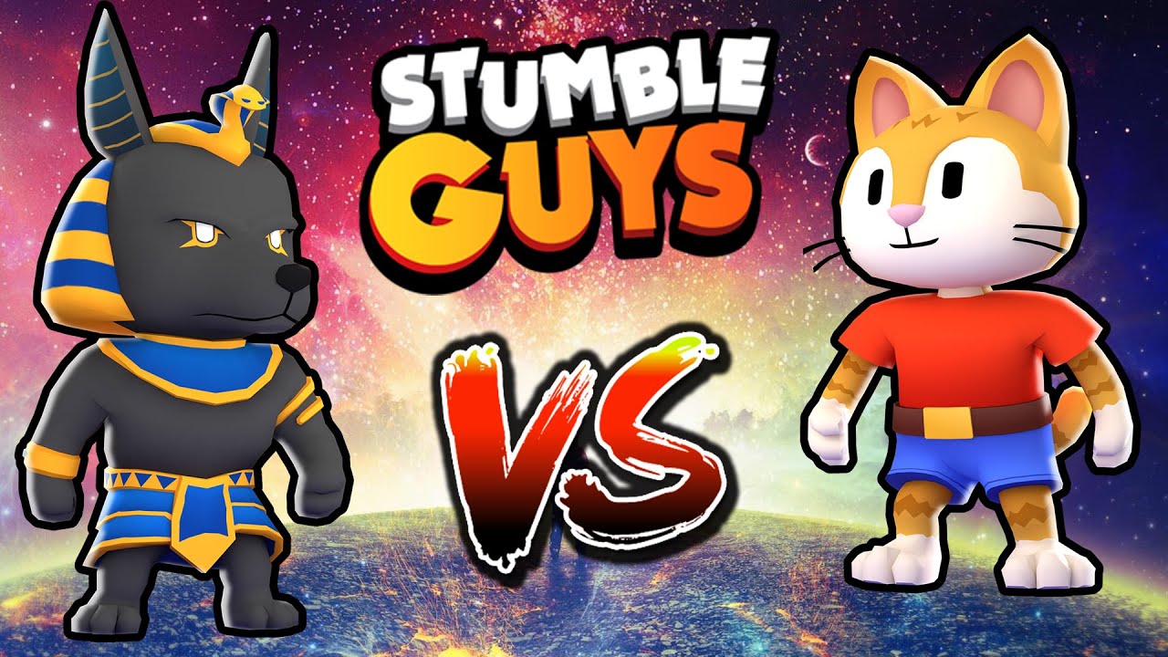 CAT VS DOG IN STUMBLE GUYS - YouTube