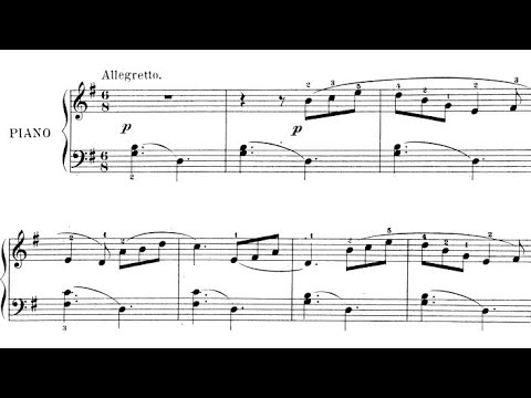 Cecile Chaminade - Pastorale enfantile Op. 12 (audio + sheet music)
