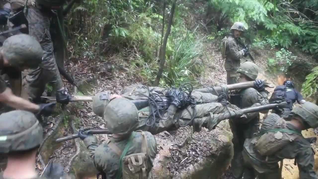 Marines complete four-hour Jungle Endurance Course - YouTube