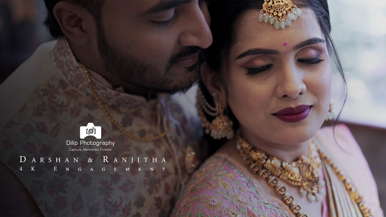 Darshan & Ranjitha | 4K Engagement | Dilip Photography | 2023 | Candid Video - YouTube