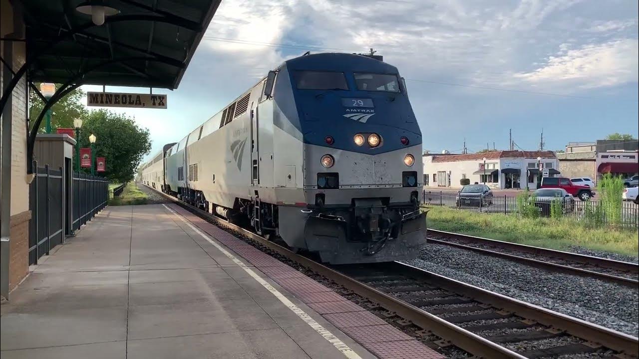 2023-09-21f Amtrak #22 Texas Eagle Eastbound - YouTube